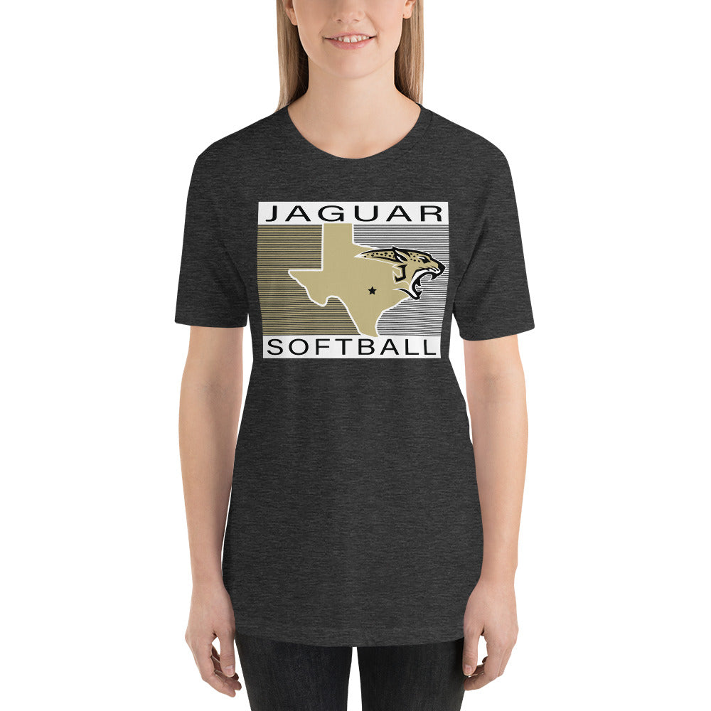 JHS Softball - State Line T-Shirt – Johnson Jaguars Team Store